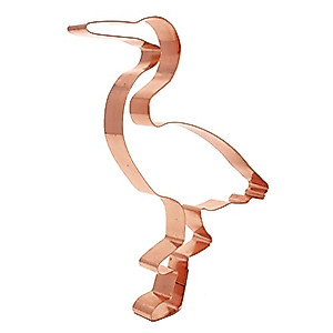 Jumbo Blue Heron Copper Bird Cookie Cutter
