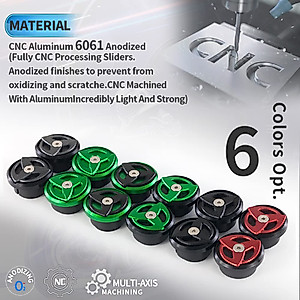 Motorcycle Frame Hole Decorative Cover Plug Cap Set Spools Sliders Stand Screws for Kawasaki EX400 Ninja 400 Z400 2018-2022 NINJA400 Z 400 (Black&Green)