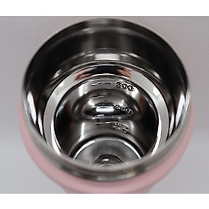 Poketle Personal Insulated Bottle, 380ml, Stainless Steel Tumbler, Lightweight, Good for Hot and Cold Drinks, Charcoal Gray