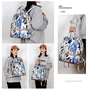 V-COOOL Breast Pump Bag, Cooler and Moistureproof Backpack Double Layer for Working Mom Outdoor, Pump Tote Bag fit Most Breast Pumps