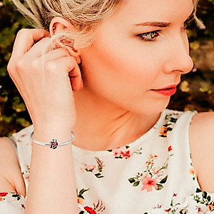 MGIUL Cartoon Red Dragon Charm Beads for Women Bracelets Necklaces 925 Sterling Silver Pendants Jewelry Gift