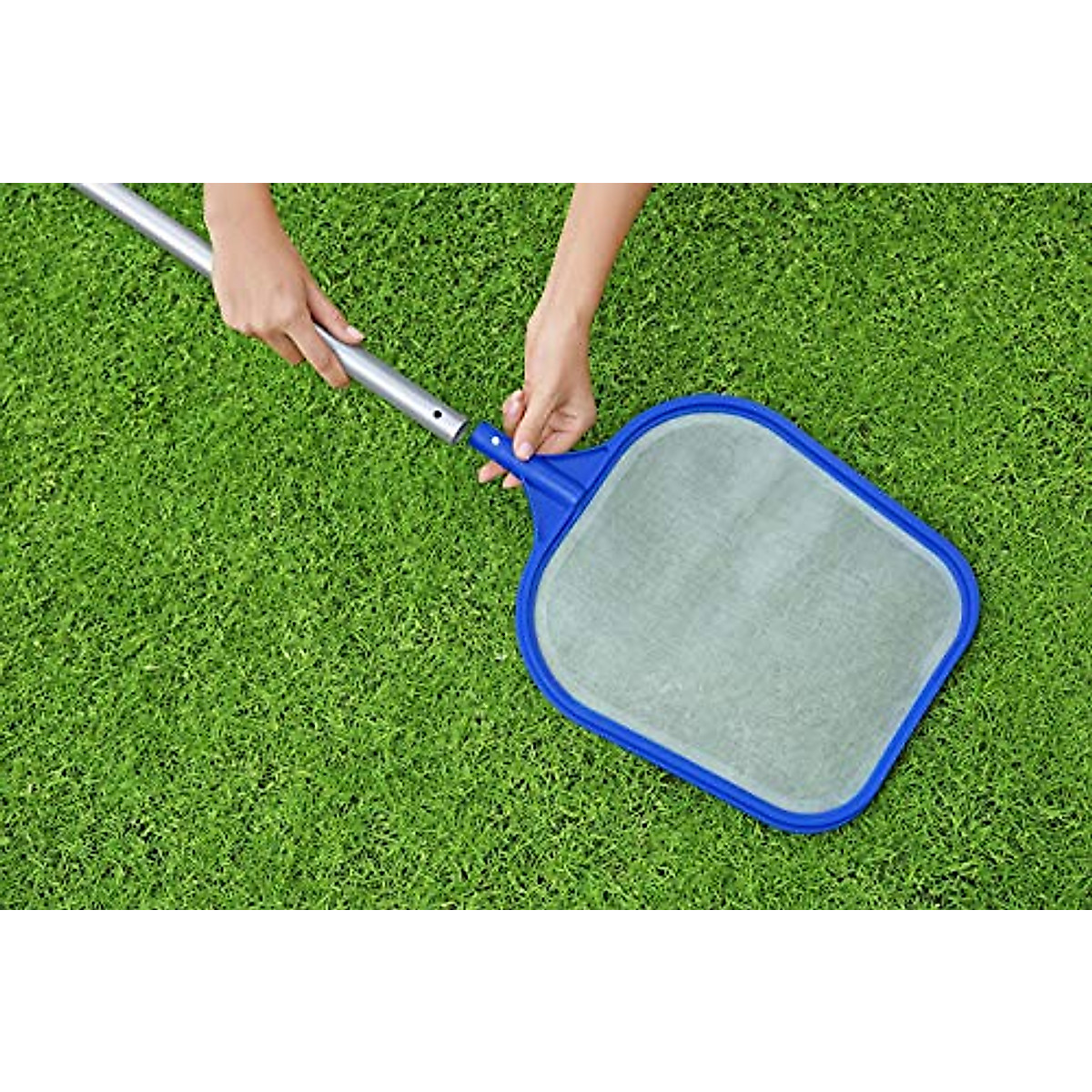 Flowclear Above Ground Pool Maintenance Kit | Features Vacuum and Leaf Skimmer Heads