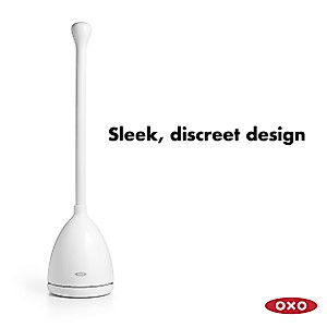 OXO Good Grips Toilet Plunger with Holder