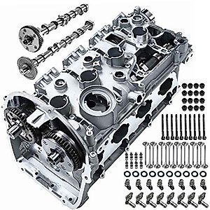 A-Premium Engine Cylinder Head Assembly & Camshafts & Valves Compatible with Audi A4 A5 A6 TT Quattro Q5 L4 2.0L DOHC 2009-2015