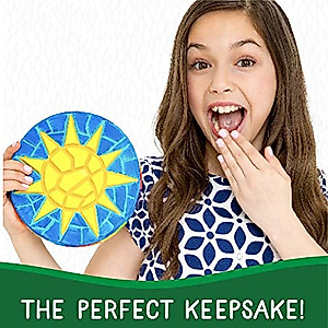 Creative Roots Paint Your Own Stepping Stones Multipack with Turtle, Hedgehog & Sun Stepping Stones by Horizon Group USA