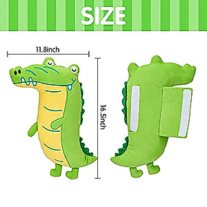 Seatbelt Pillow Car Seat Belt Covers for Kids, Baby Head Neck Protector Vehicle Shoulder Pads, Car Seatbelt Adjuster Cushion for Children