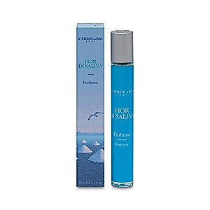 L'Erbolario Fior Di Salina - Citrus Aromatic Fragrance For Women And Men - Launched In 2018 - Citrus And Aromatic Scents Of The Mediterranean Coast - Dermatologically Tested - 0.5 Oz EDP Spray