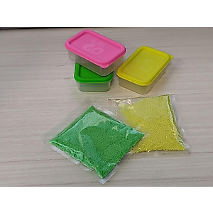 Gotta Go Flamingo & Turdle Reusable Yellow & Green Food + Storage | 5 Piece Set