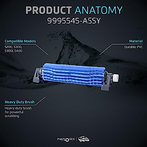 Dolphin Genuine Replacement Part — Active Blue Brush Kit — 9995545-ASSY