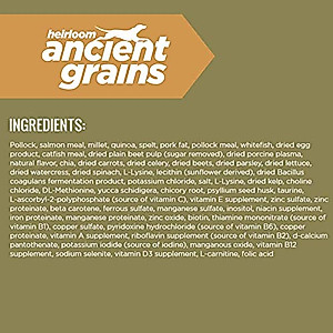 Dr. Tim's Heirloom Ancient Grains Fish Formula Premium Dry Dog Food, 5 lb. Bag