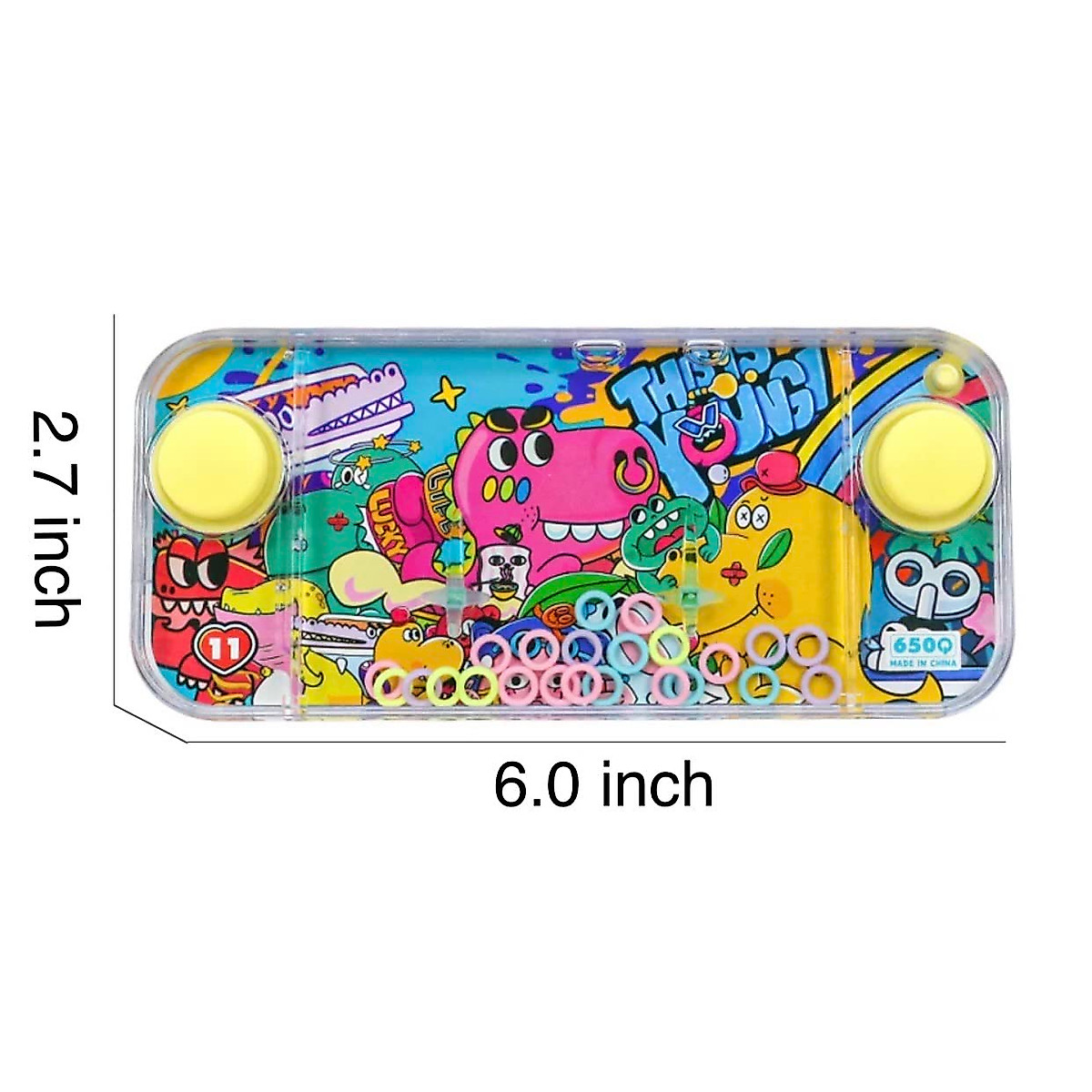 Handheld toss Ring Game, Guest Favour Gifts Pack of 4 , Compact Toy