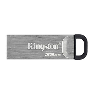 Kingston DataTraveler Kyson 32GB High Performance USB 3.2 Metal Flash Drive Durable and Lightweight (3-Pack)