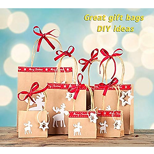 BagDream 10x5x13 Kraft Shopping Bags 100Pcs Brown Paper Bags Paper Gift Bags, Merchandise Bags, Retail Bags, Party Bags, 100% Recycled Paper Bags with Handles Bulk