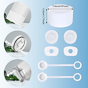 Stanley Cup Accessories - Set of 8 Stanley Spill leak Stopper and Stanley Cup Boots Stanley Straw Cover For Stanley Cup Models 1.0 and 2.0， Stanley Accessories 40 oz Stanley Cup