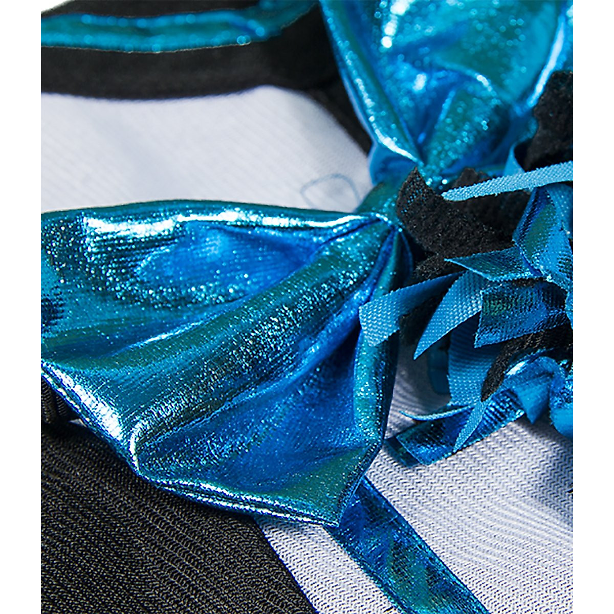 Metallic Teal & Black Cheerleader Teddy Bear Clothes Fits Most 14"-18" Build-A-Bear and Make Your Own Stuffed Animals