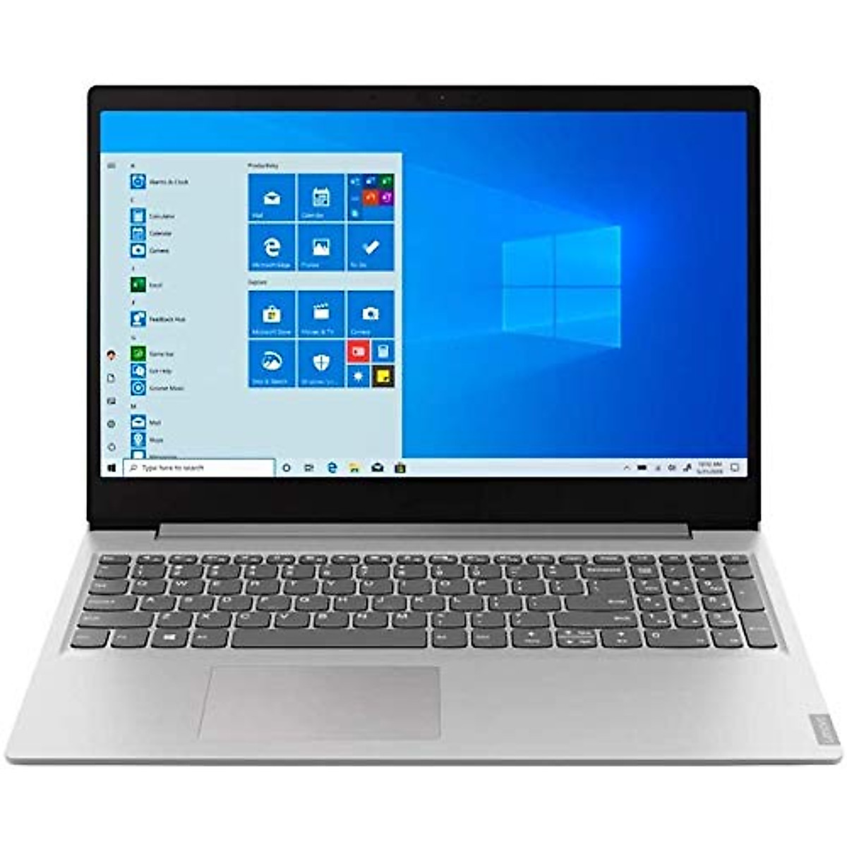 Lenovo 2020 IdeaPad 15.6" FHD LED Laptop Computer, AMD Ryzen 3-3200U Processor, 8GB RAM, 256GB PCIe SSD, Dolby Audio, AMD Radeon Vega 3 Graphics, Webcam, HDMI, Win 10 S, Gray, 32GB Snow Bell USB Card