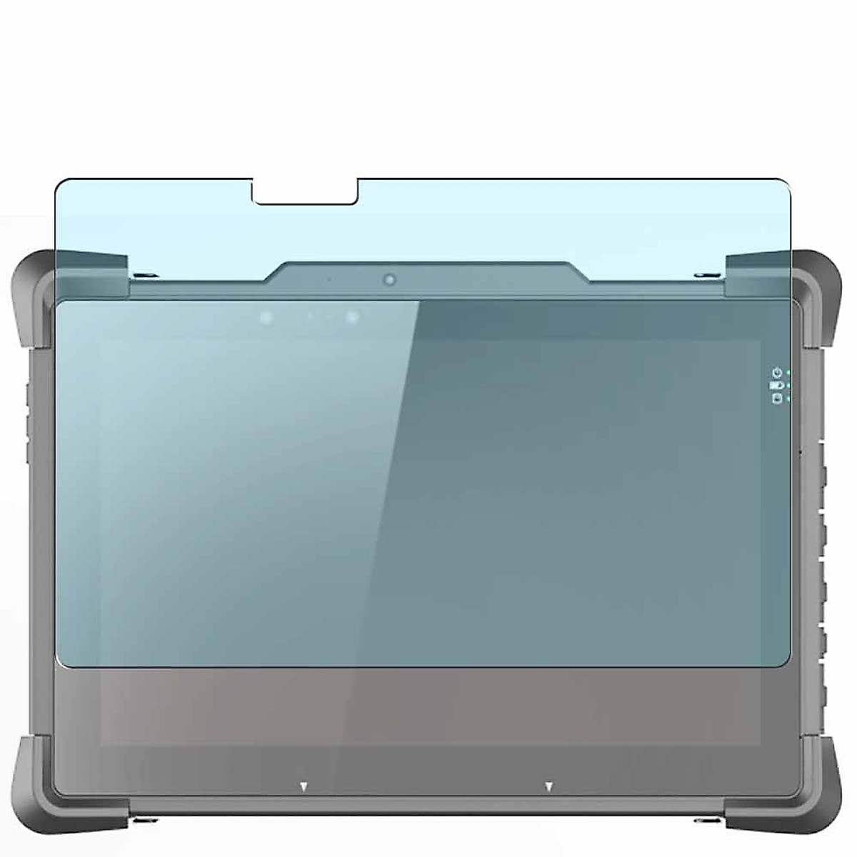 Puccy 2 Pack Anti Blue Light Screen Protector, compatible with Msi rugged tablet NF21 12.2" Tablet TPU Film Guard （ Not Tempered Glass Protectors ）
