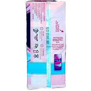 Always Dailies Liners Thin Regular 60 Count (2 Pack)