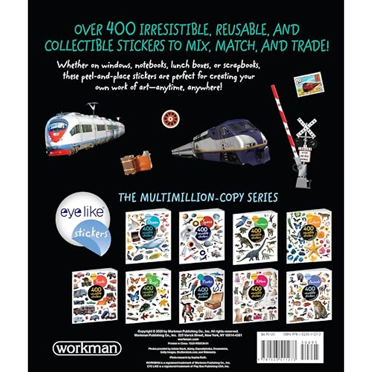 Eyelike Stickers: Trains