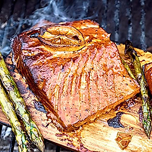 East Coast Cedar Planks for Grilling Salmon Made from 100% Natural Maine White Cedar -12 Pack - Adds a Delicious Smokey Flavor - Great for All Fish and Meats…