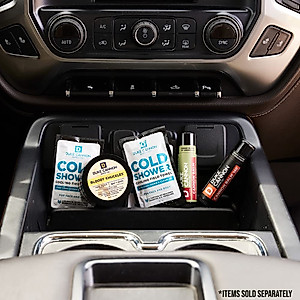 Duke Cannon Supply Co. Tactical Lip Protectant Cannon Balm 140° - (Blood Orange Mint Flavored) Superior Performance, SPF 30, Lip Balm for Hard Working Men, 0.56oz (3 Pack)