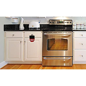 Disney Kitchen Cotton Mini Oven Mitts/Glove Set w/Neoprene Insulation for Easy Gripping While Cooking, Heat Resistant Kitchen Accessories, 5” x 6.5”, Classic Mickey, 2pk