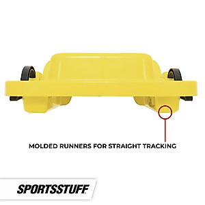 Sportsstuff Classic Sled with Brakes, Single Rider