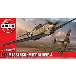 Airfix A01008A Model Plane Plastic Messerschmitt Bf109E-4 1:72 Scale