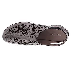 Easy Spirit Women's Dawn Clog, Pewter, 5.5