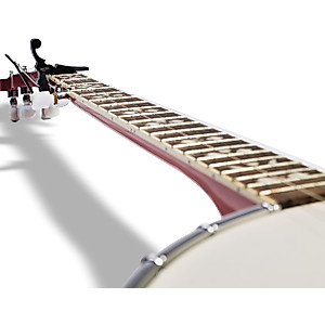 Kyser Quick-Change Capo for banjos, ukuleles, and mandolins, Black, KBMB