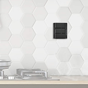 TFY Universal Kitchen Wall Mount for Tablet, eReader and Smartphones, for iPad Air, Mini, iPad Pro 10.5 inch, Wall Holder (Black)