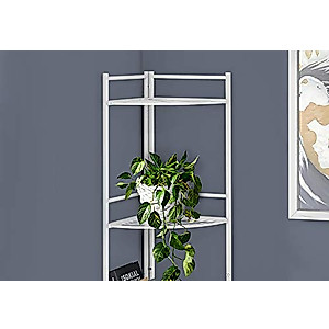 Monarch Specialties None Bookcase, White