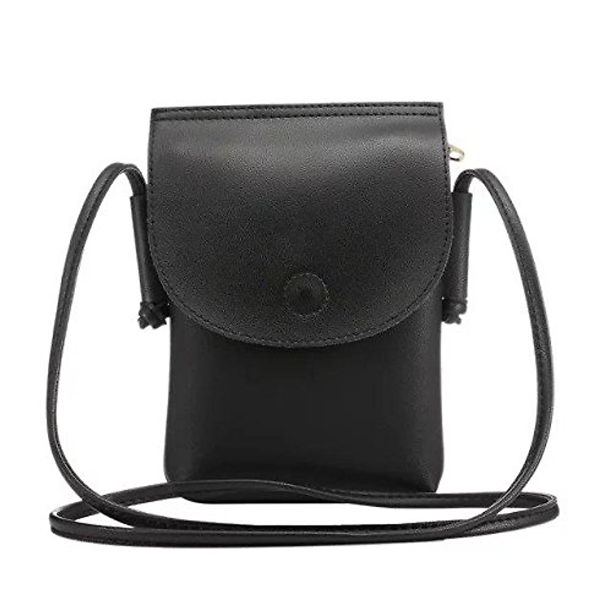 WaitingU Shoulder Crossbody Bag Soft PU Leather Cellphone Purse Moblie Phone Carrying Cases Shoulder Bag Pouch Daily Use
