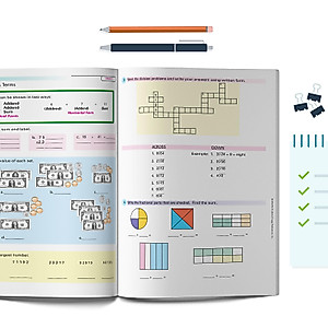 Horizons Math 4 SET of 2 Student Workbooks 4-1 and 4-2