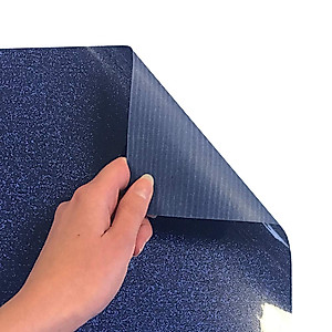 Siser Glitter HTV 11.8"x5ft Roll - Iron on Heat Transfer Vinyl (Royal Blue)