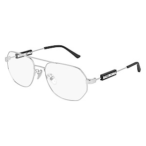 Balenciaga BB0117O Silver 57/18/145 unisex Eyewear Frame