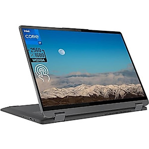 Lenovo 2023 Newest IdeaPad Flex 5 2-in-1 Laptop, 16" 2.5K Touchscreen, Intel Core i7-1255U (10 cores), 16GB RAM, 512GB SSD SSD, Intel Iris Xe Graphics, Wi-Fi 6, Backlit Keyboard, Windows 11 Home