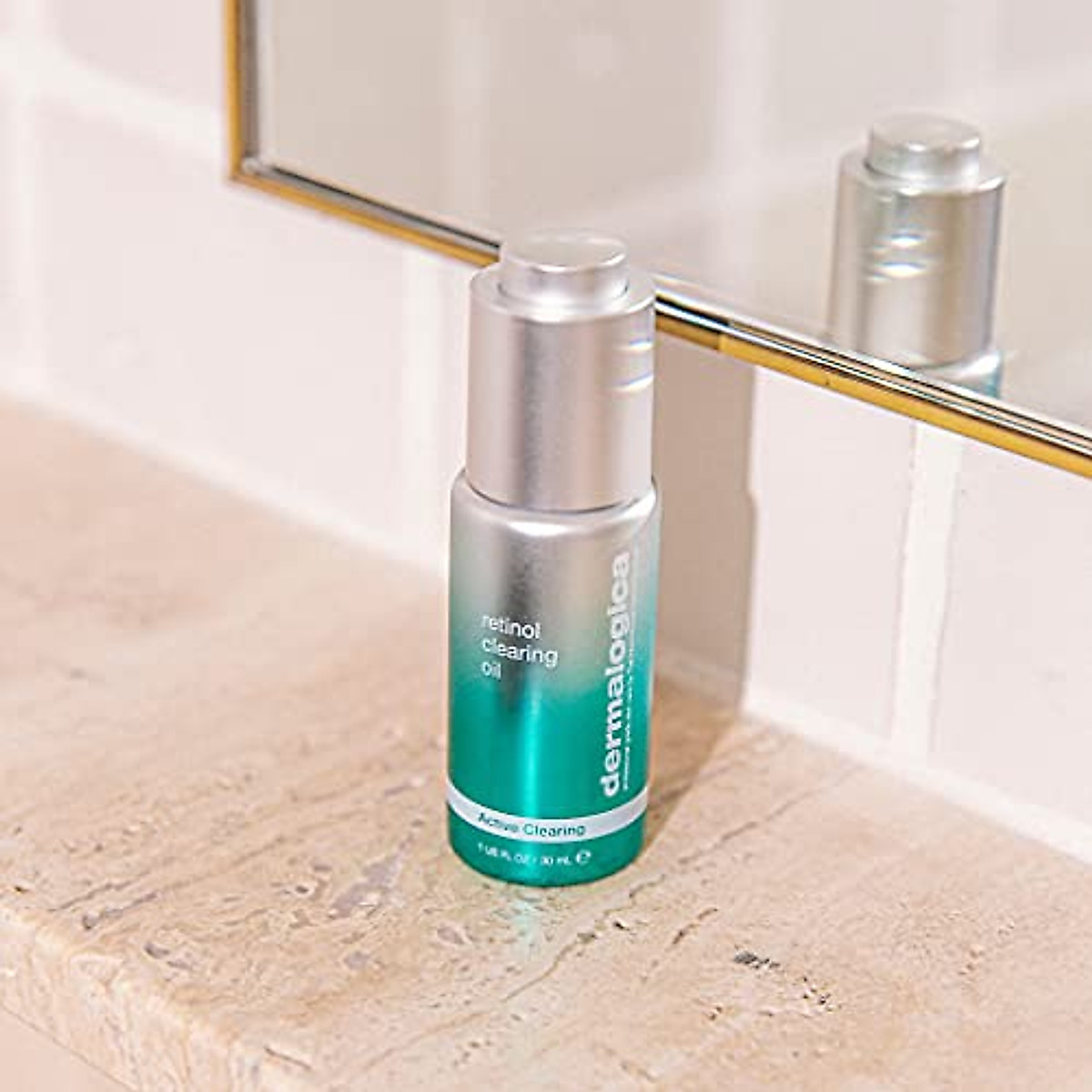 Dermalogica Retinol Clearing Oil Face Serum with Salicylic Acid - Anti-Aging Acne Treatment That Delivers Clearer, Vibrant Skin by Morning, (1 Fl Oz)