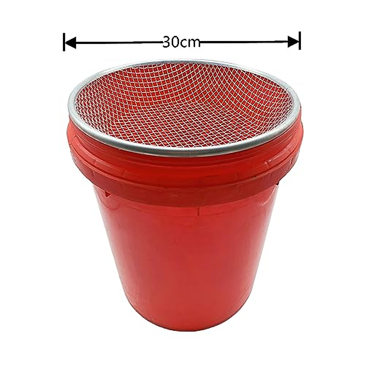 Soil Sieve for Garen -12 inches Soil Sifter for Rocks Compost Suitable for 5 Gallon Drums