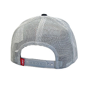 Kimes Ranch Unisex Replay Trucker Hat Embroidered Logo Hayseed Patch Adjustable Snapback One-Size Hat (Cotton,Apparel,Navy,mens,KimesRanch,REPLAY,1,1,1851614,Apparel,HAT,KimesRanch,OneSize,KimesRanch)