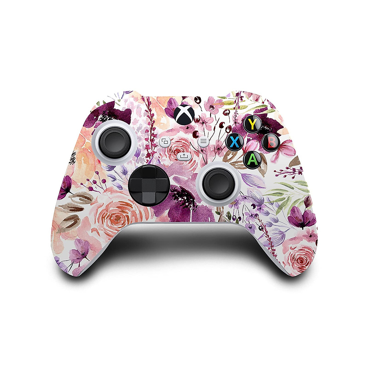 Head Case Designs Officially Licensed Anis Illustration Floral Chaos Art Mix Vinyl Sticker Gaming Skin Decal Cover Compatible With Xbox Series X Console and Controller Bundle
