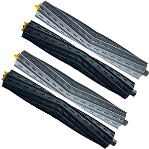 Zengerent 2 Sets Roller Brushes Replacement Compatible with iRobot Roomba 800 900 Series, Dual Multi-Surface Rubber Brushes Roomba Replacement Accessory for Irobot Roomba Vacuum Cleaner