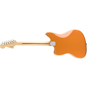 Fender Player Jaguar Electric Guitar, with 2-Year Warranty, Capri Orange, Pau Ferro Fingerboard