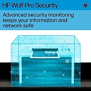 HP Color LaserJet Pro 4201dn Printer, Print, Fast speeds, Easy setup, Mobile printing, Advanced security, Best-for-small teams,white