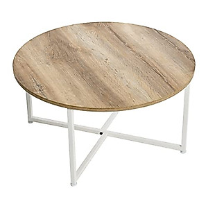 Household Essentials Coffee Table, Coastal Oak