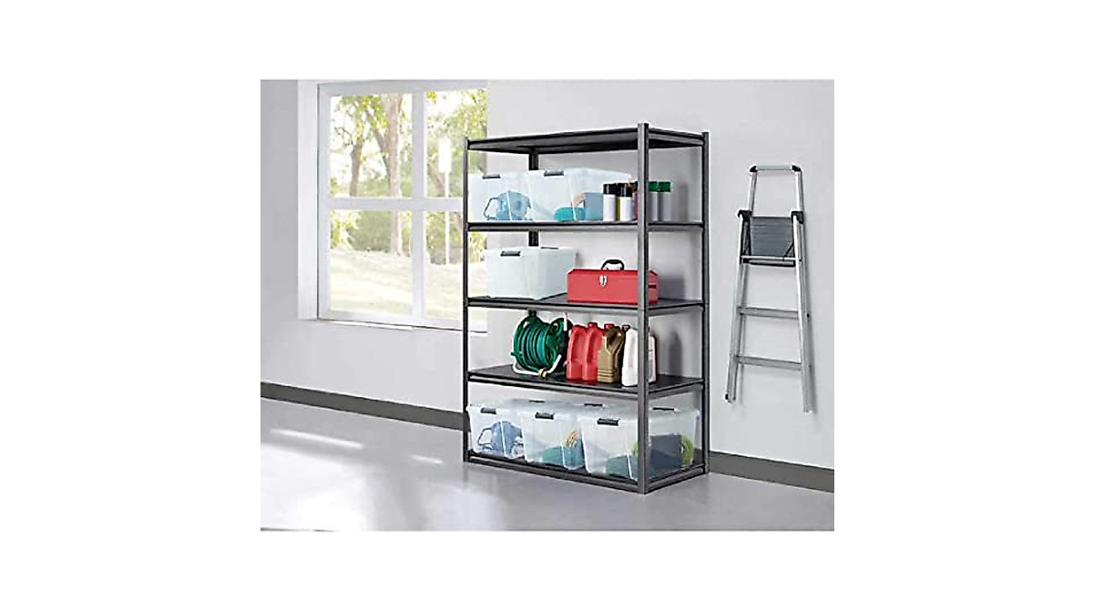 Whalen 5-Shelf Heavy Duty Steel Shelving Unit