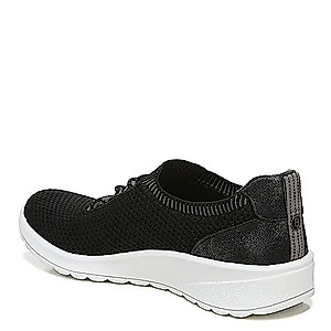 BZees Womens Gold Rush Slip-On Black Knit 10 M
