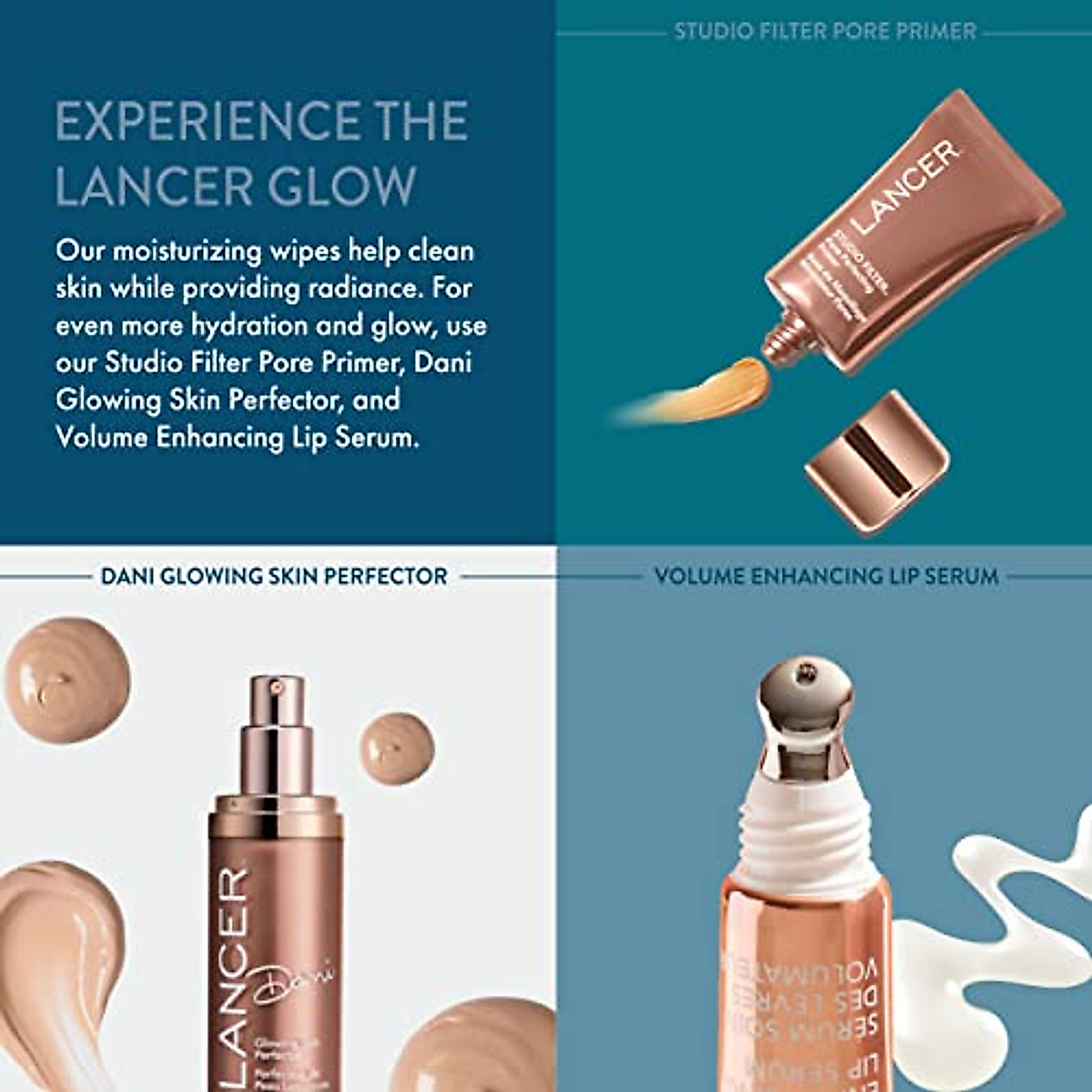 Lancer Skincare Makeup-Removing Wipes, Gentle Individually Wrapped Wipes for Eye and Face Makeup Removal, 30 Count