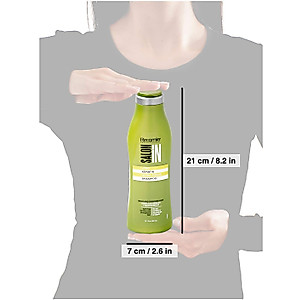 Recamier Professional Salon In +Pro Keratin Ultra Force Hair Shampoo 10.1 - Champu Keratina para el Cabello Debil y Maltratado