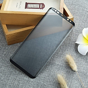 Galaxy Note 9 Screen Protector Privacy,YCFlying [Upgrade Version] Anti-spy Tempered Glass Screen Film 9H Hardness Anti-Scratch Anti-Peep Shield for Samsung Galaxy Note 9 (Note 9-B)